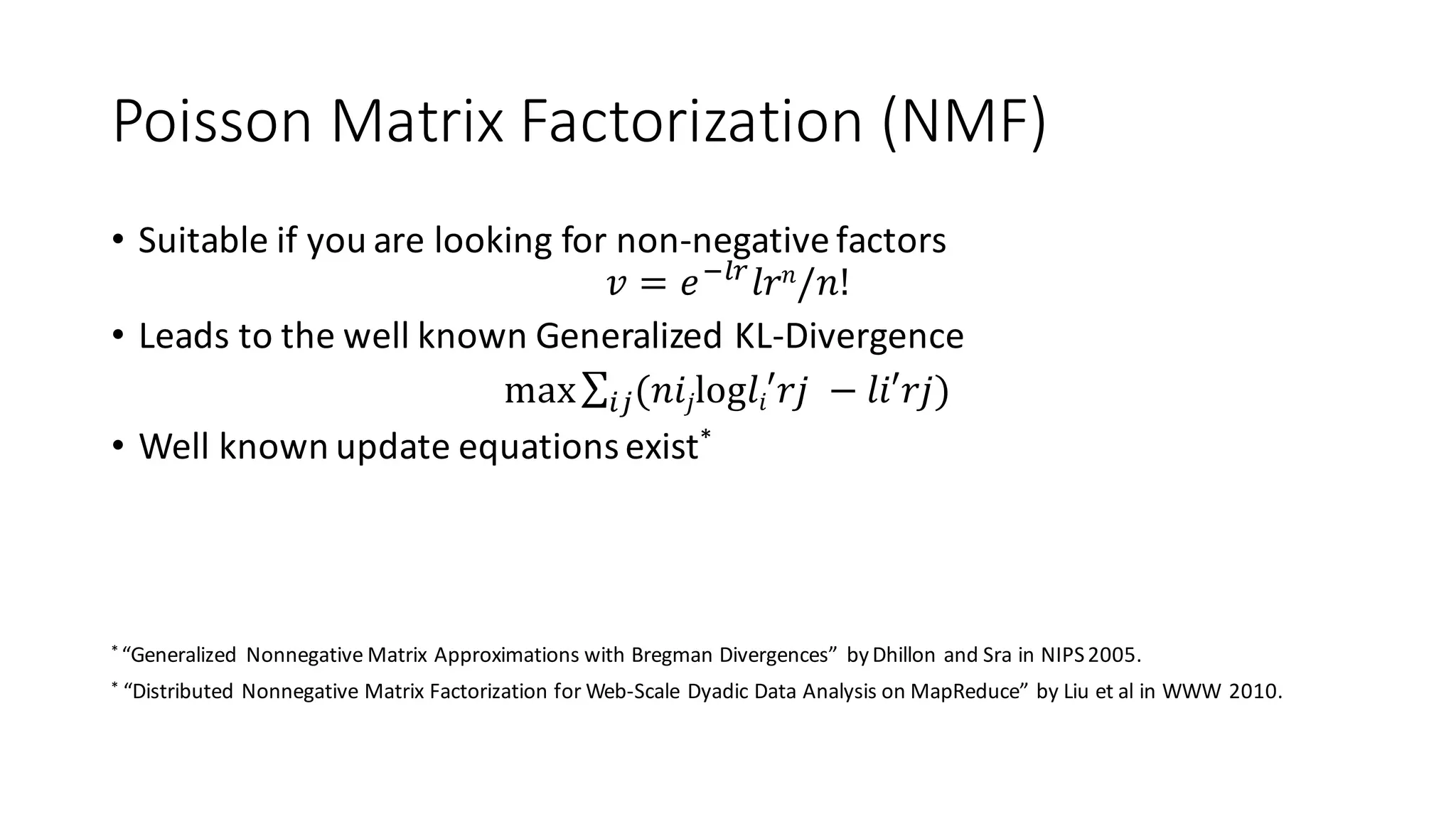 Clustering And Factorization Using Apache Systemml By Prithviraj Sen Ppt