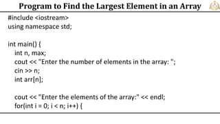 C++ Nested loops, matrix and fuctions.pdf
