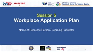 S5_SD_Workplace-Application-Plan.pptx for educ | PPTX