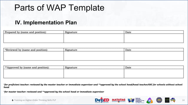 S5_SD_Workplace Application Plan in in HOTS.pptx | Education