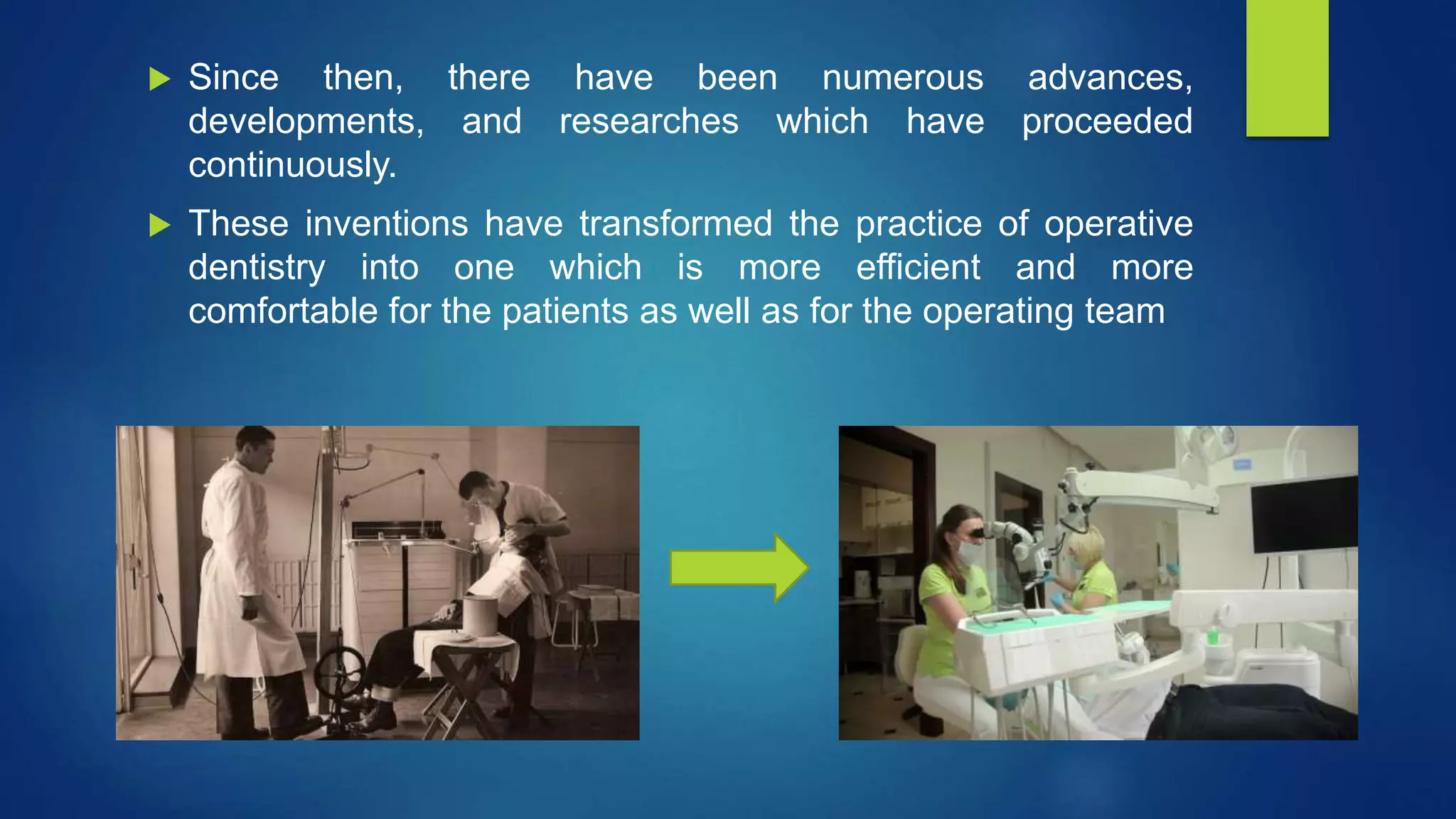 HISTORY AND RATIONALE OF OPERATIVE DENTISTRY | PPTX