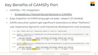 A GAMSPy Port of the TIMES Model Generator | PPT