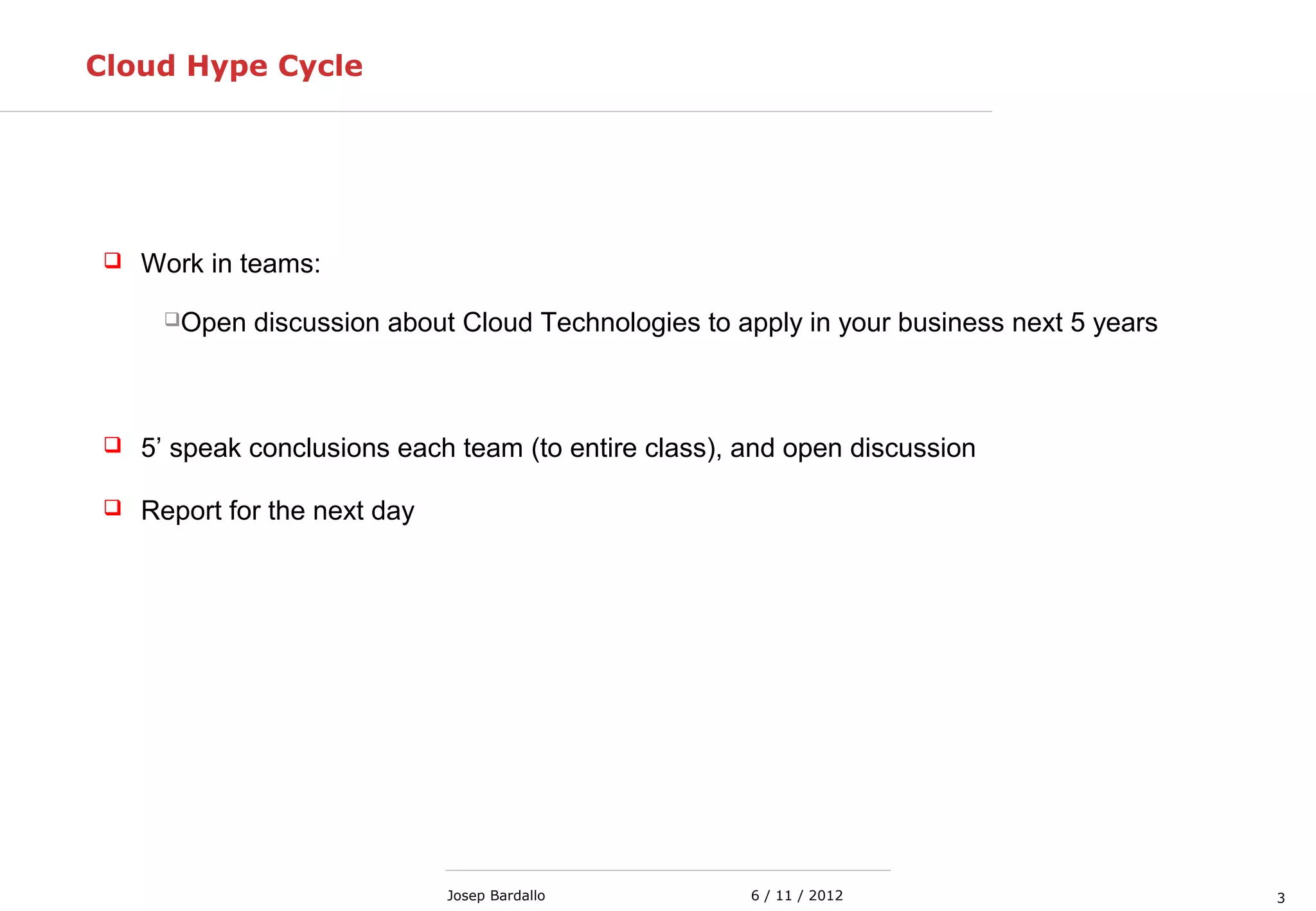 S6 cloud hype cycle | PPT