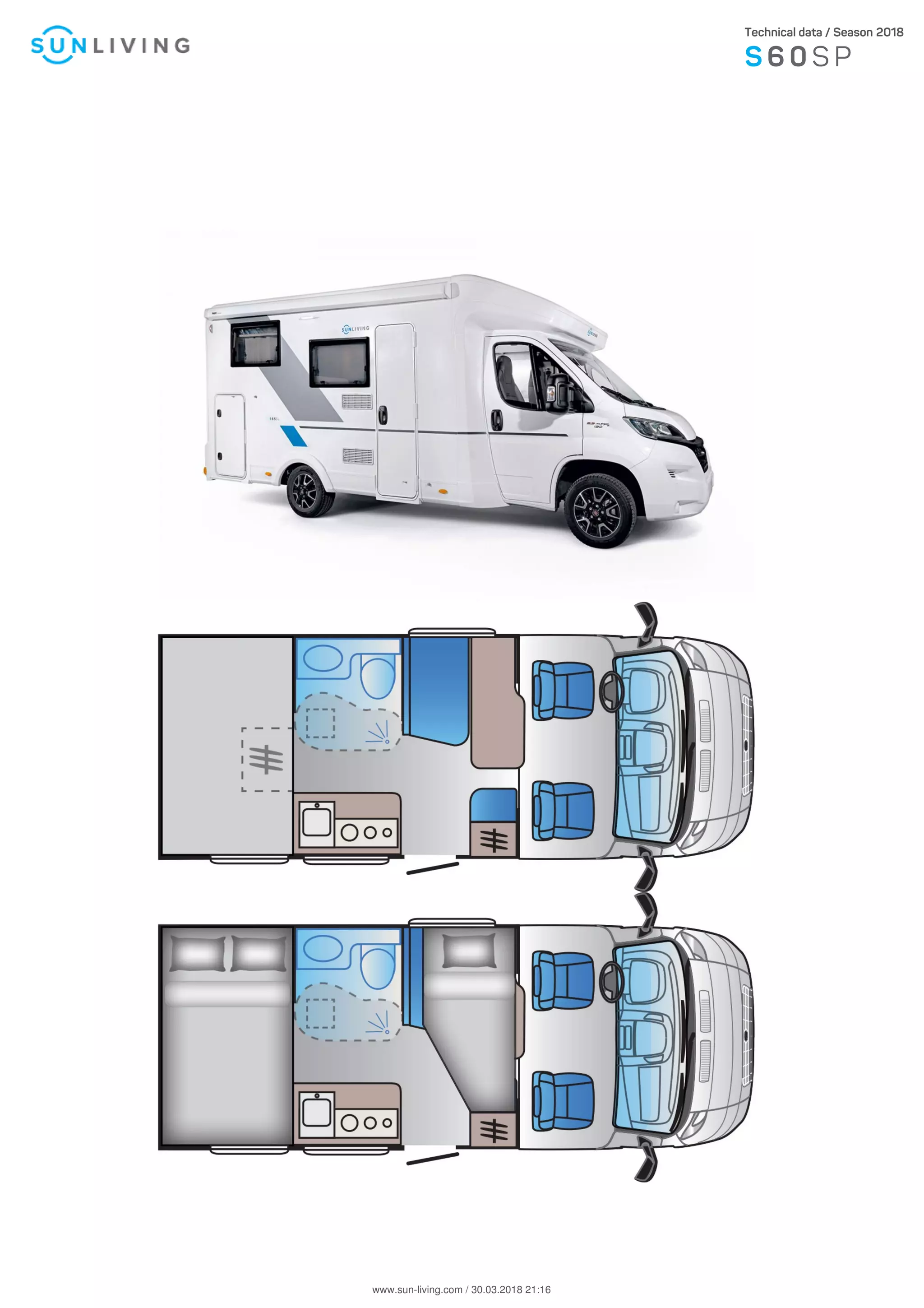 Sun Living by Adria S60SP | TMC Motorhomes | PDF