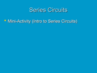 circuits and current with potential difference | PPT