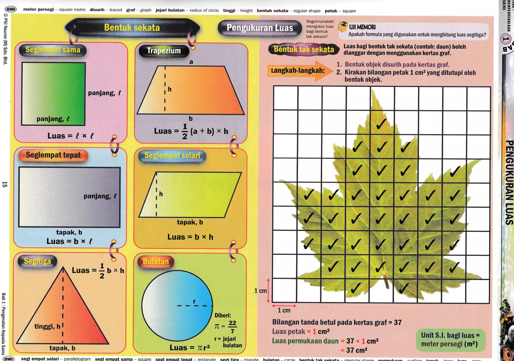 Sains Bab 1 Pengukuran Luas Pdf