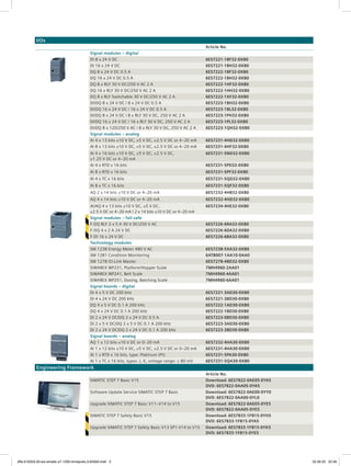Brochure bộ lập trình PLC Siemens S7-1200 | PDF | Computer Software and ...