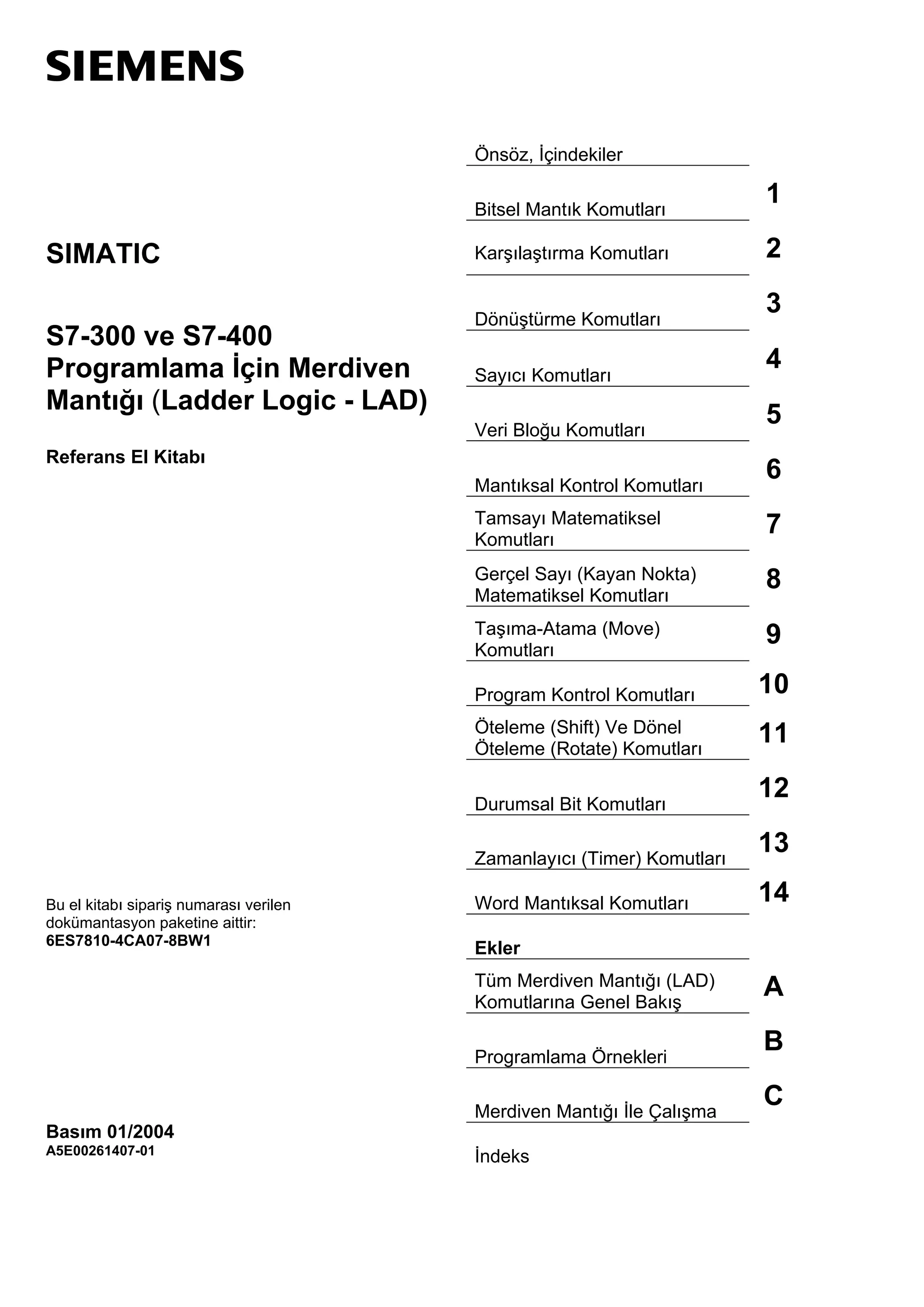 S7 300 ladder programlama | PDF