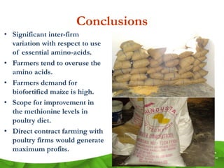 S7.5 Biofortified Maize and Relevance of Innovative Maize-Poultry Value ...