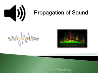 Propagation of Sound | PPTX