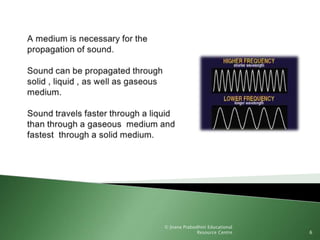 Propagation of Sound | PPTX