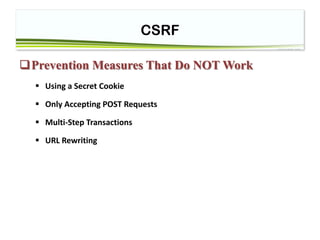 Session7-XSS & CSRF | PPT