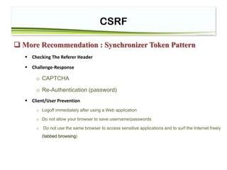Session7-XSS & CSRF | PDF