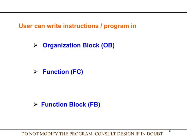 S7 300 blocks structure hardware configuration.ppt | Programming Languages | Computing