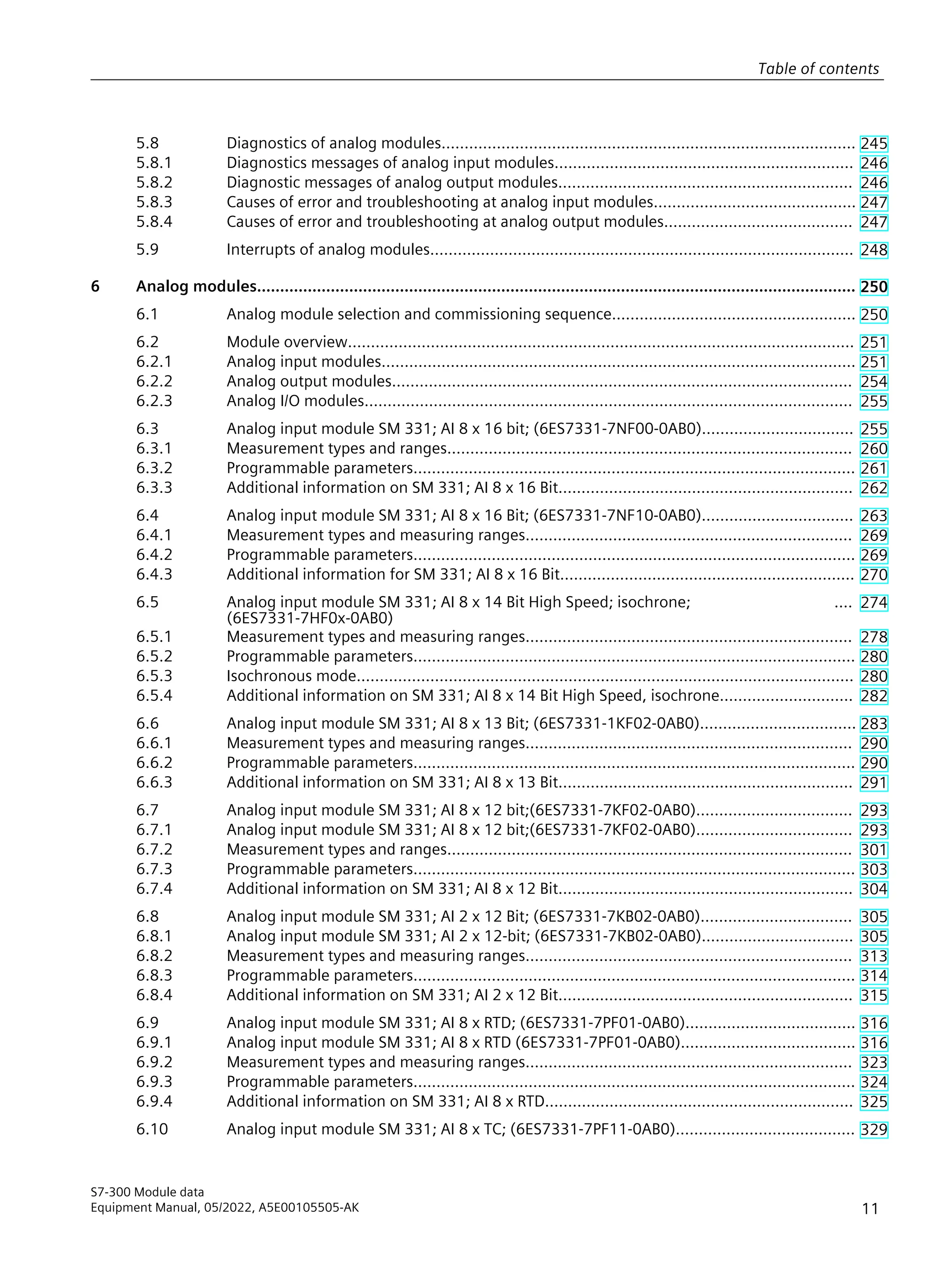 S7300 Module Data Manual En Us En Us Pdf