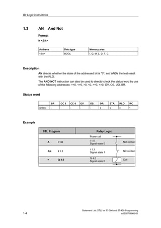 S7 300 stl_programming_manual | PDF