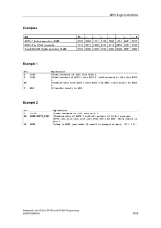 S7 300 stl_programming_manual | PDF