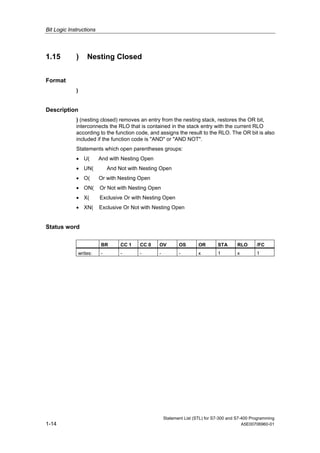 S7 300 stl_programming_manual | PDF