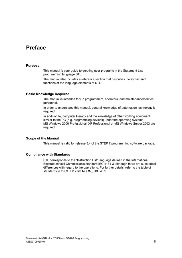 S7 300 stl_programming_manual | PDF