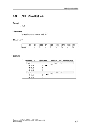 S7 300 stl_programming_manual | PDF