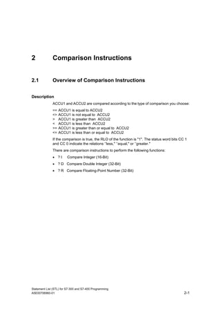 S7 300 stl_programming_manual | PDF