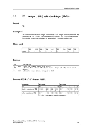 S7 300 stl_programming_manual | PDF