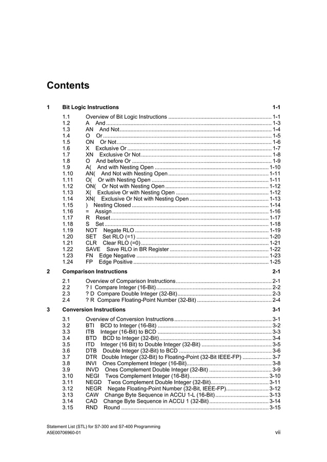 S7 300 stl_programming_manual | PDF