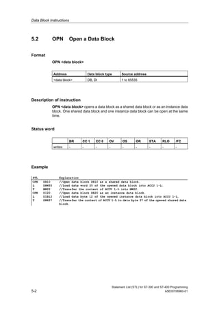 S7 300 stl_programming_manual | PDF
