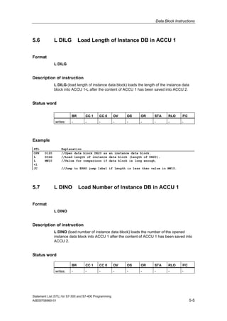 S7 300 stl_programming_manual | PDF