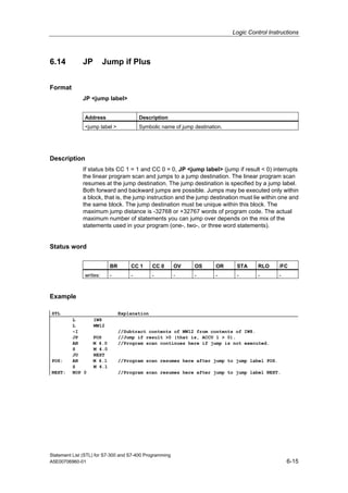 S7 300 stl_programming_manual | PDF