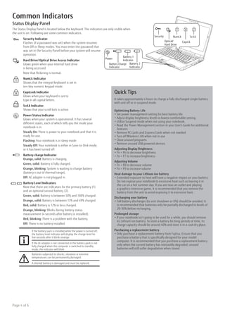 Fujitsu LIFEBOOK S752 Getting Started Guide | PDF