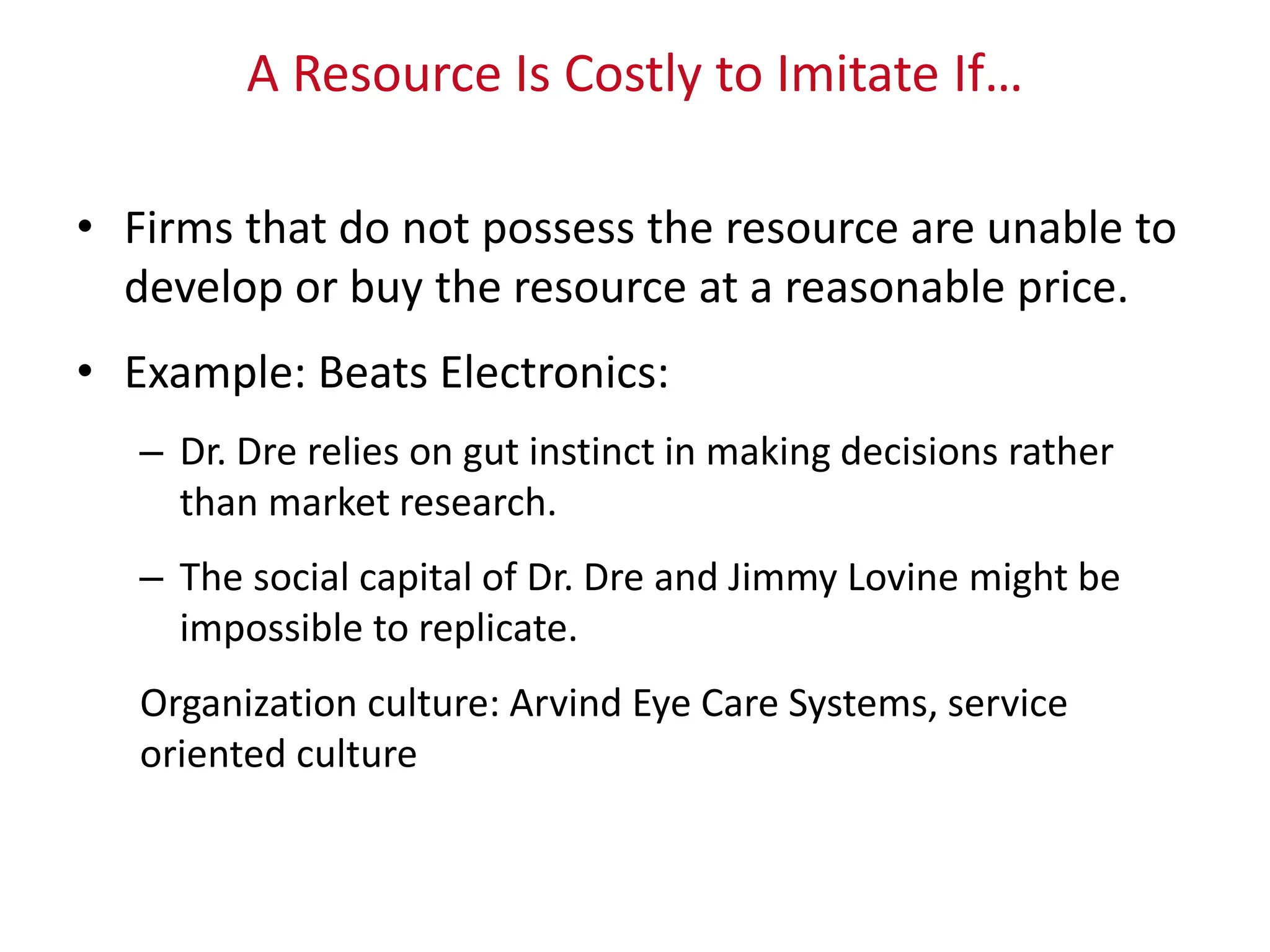 Internal Analysis- resources, capabilities and core Competencies | PDF