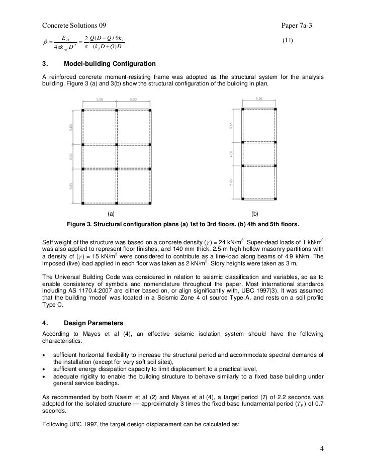 Seismic Protection Of Structures With Base Isolation