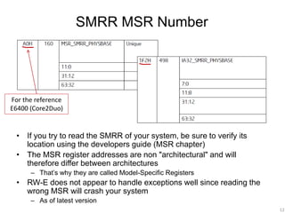Smm and caching | PPT