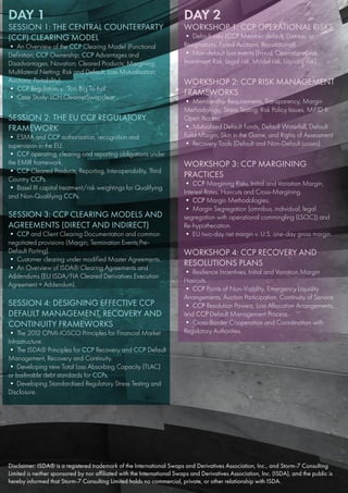 S7C - CCP Clearing, Risk Management, Recovery and Resolution (EU) 2017 ...