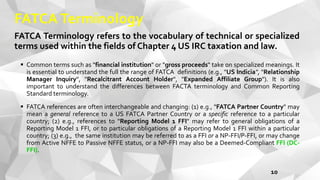 S7C - The FATCA Regulatory Framework | PPT