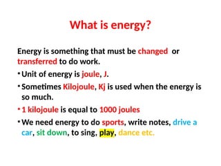 S7 lesson 3 Energy-Cambridge Lower Secondary Checkpoint Science-Physics ...