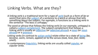 Verbs slide | PPT