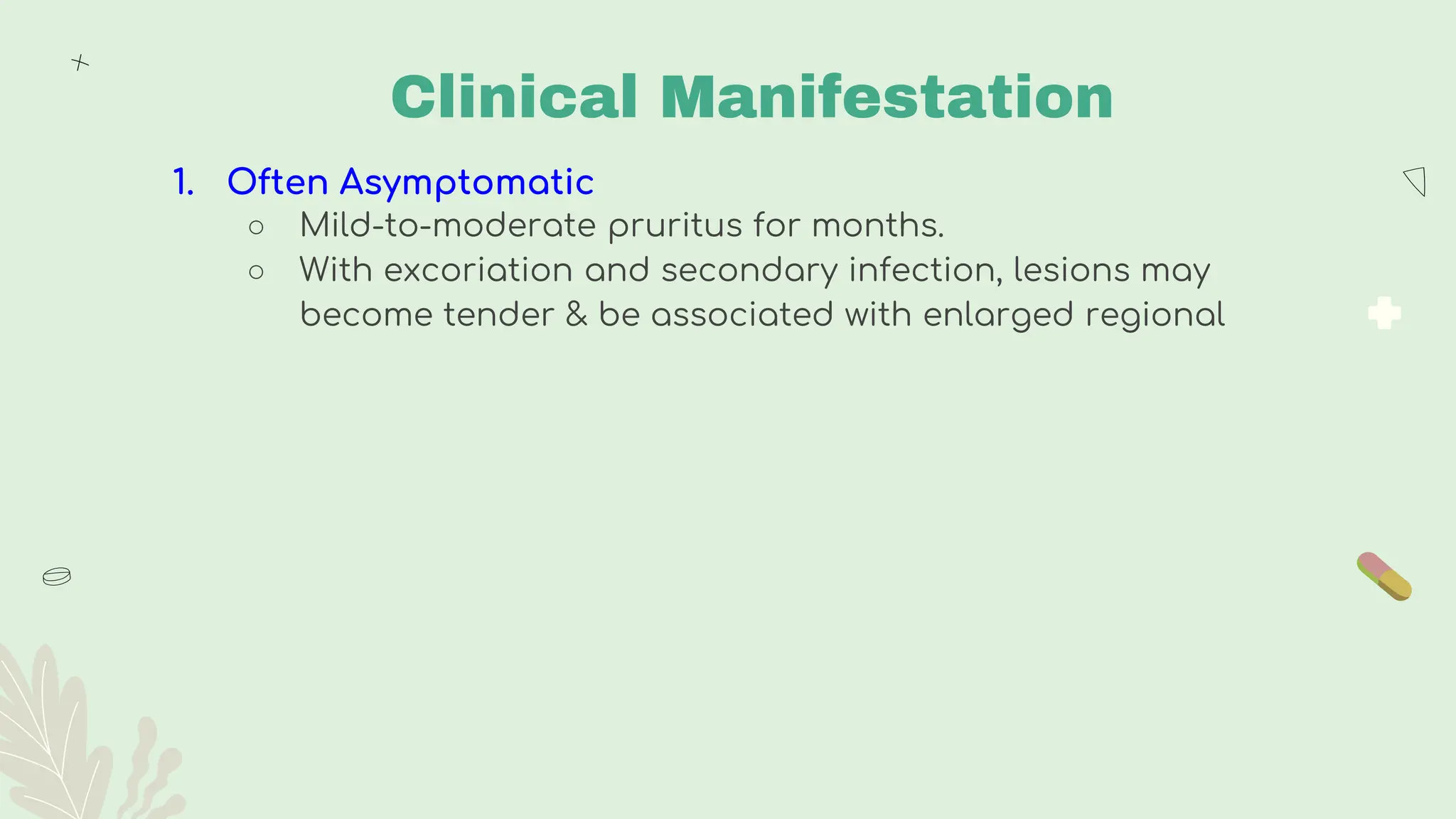 Scabies & Parasitic Infestations (Impetigo) | PPTX