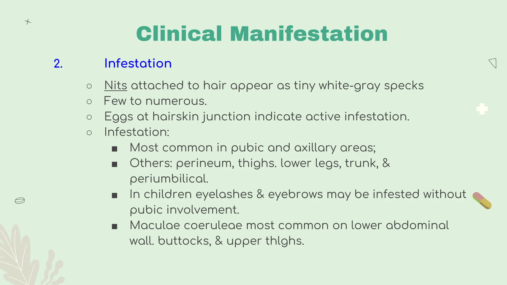 Scabies & Parasitic Infestations (Impetigo) | PPTX