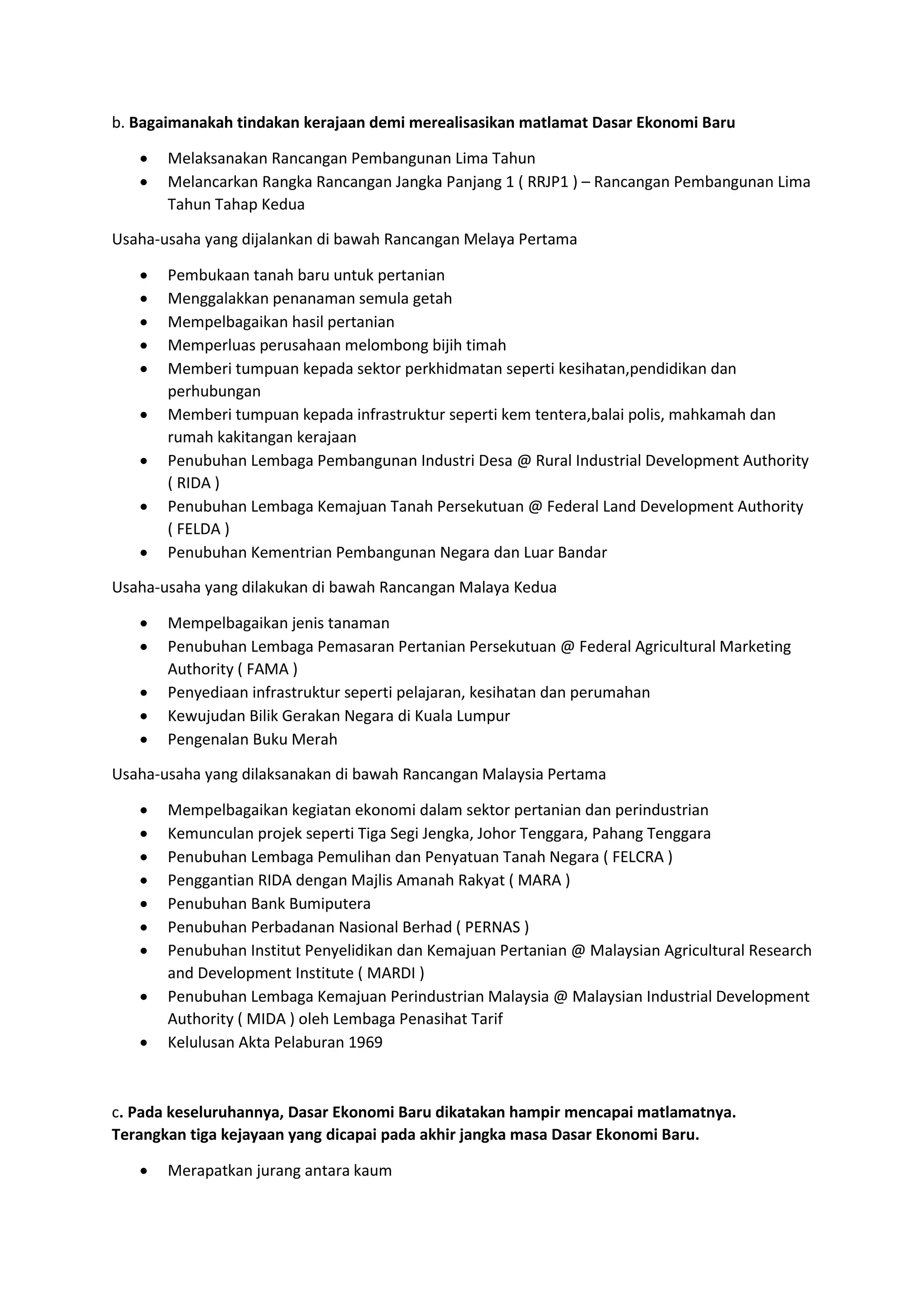 Sejarah Tingkatan 5 Bab 8 | DOCX