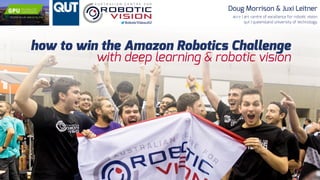 Cartman, how to win the amazon robotics challenge with robotic vision and deep learning #GTC18 ...