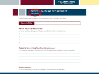Toastmasters Pathways VSS for BCMs 3 | PDF