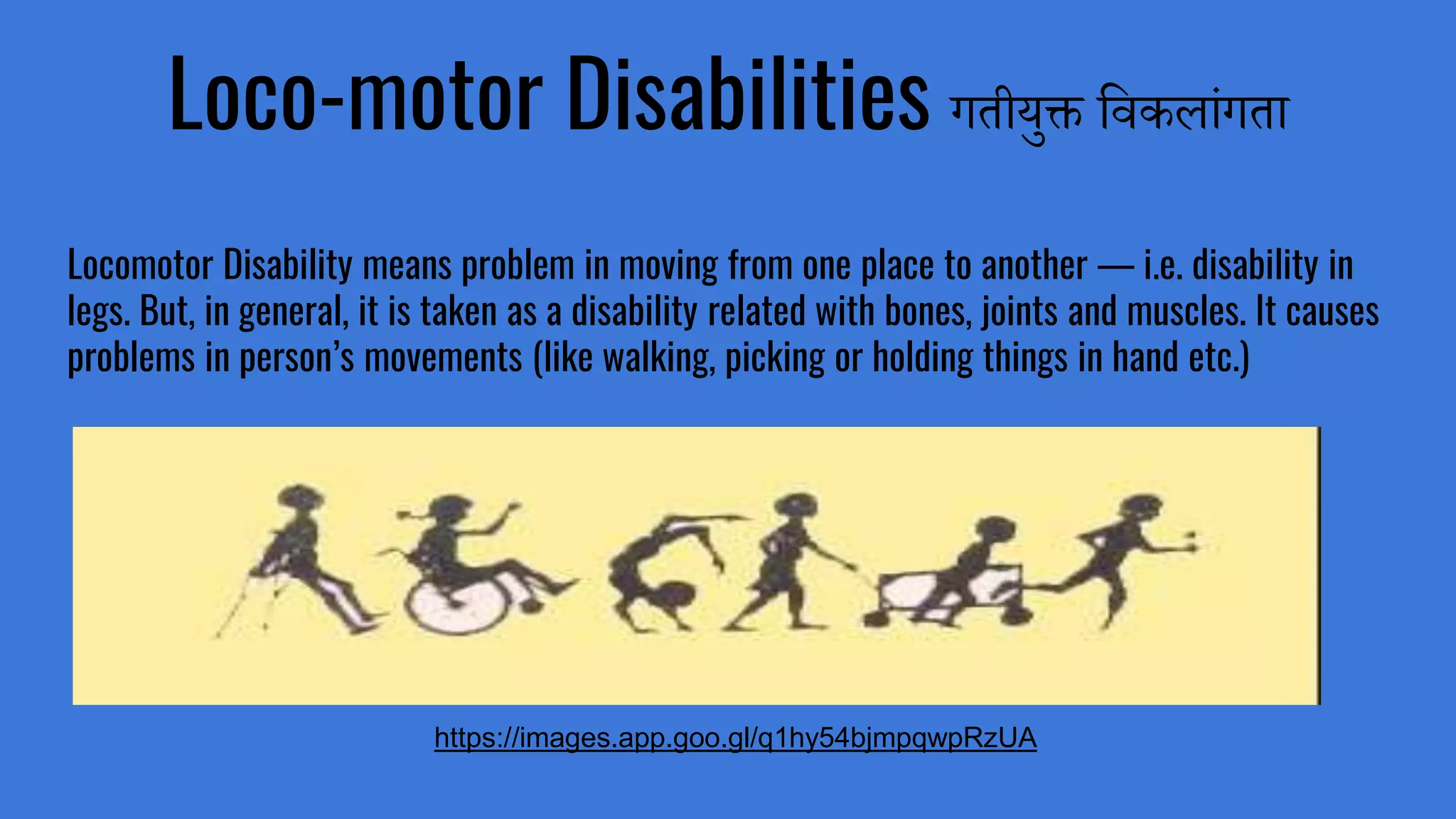 Children with loco-motor_diversities | PPTX