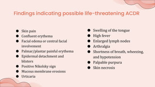 Cutaneous Drug Adverse Reaction seminar.pptx