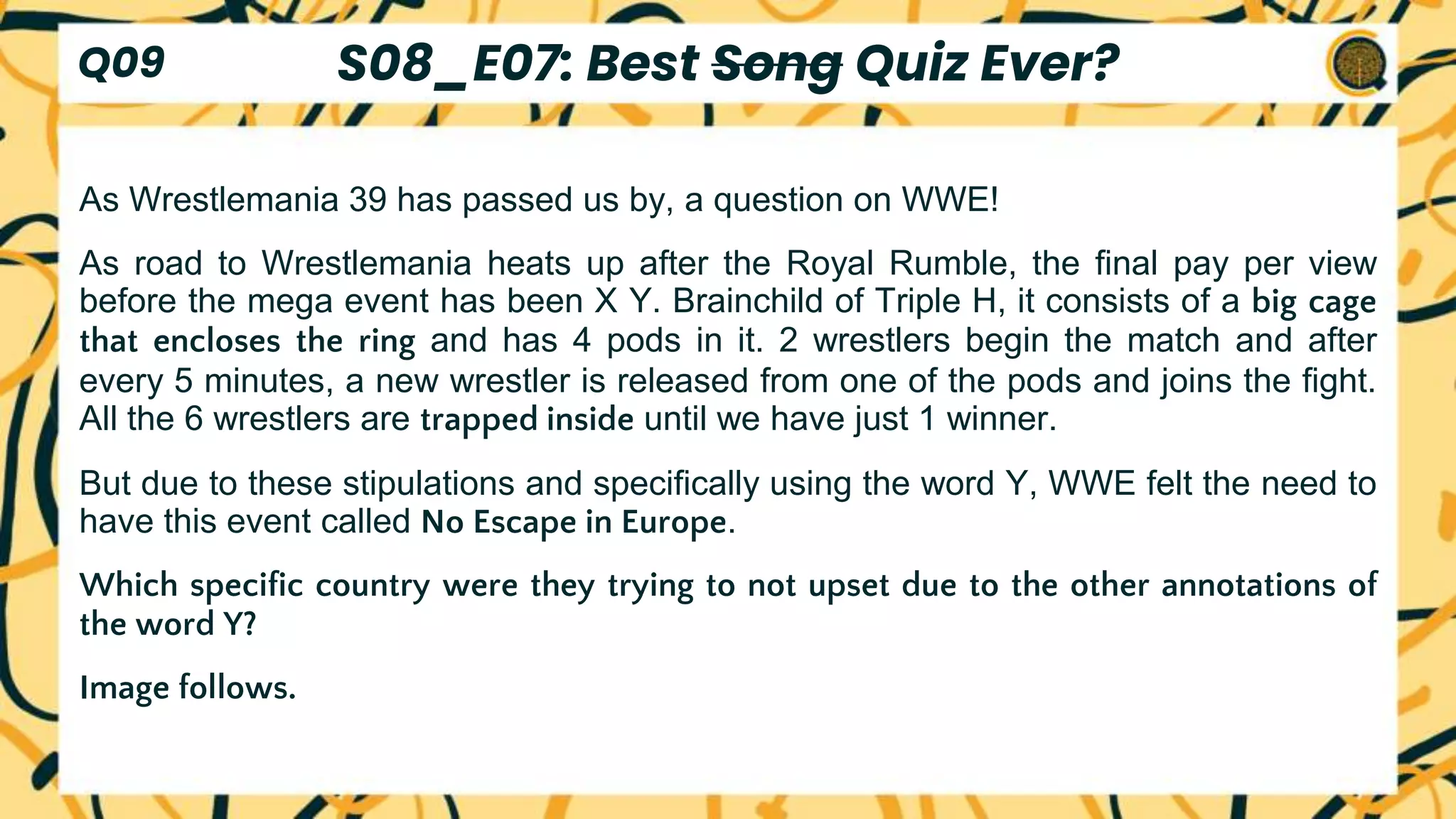 S8_E07: Best Quiz Ever? .pptx | World/International Music | Music