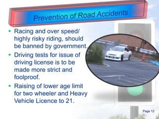 Traffic Rules and Safety | PPTX