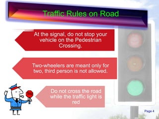 Traffic Rules and Safety | PPTX