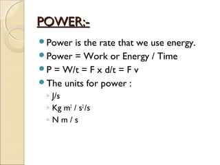 Work and energy by ayushman maheswari | PPT