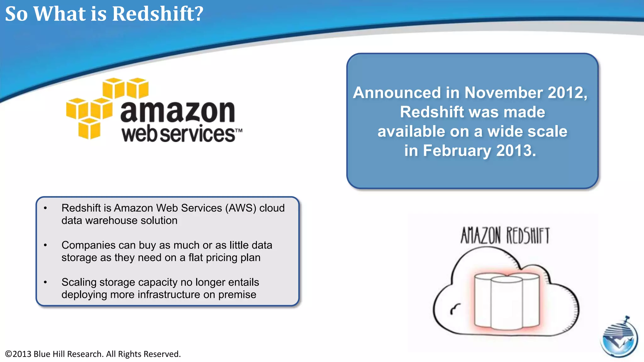 Why AWS's Redshift is a Game Changer | PPT